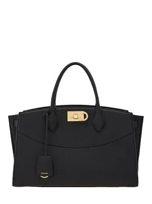 FERRAGAMO Studio Soft Bag Black