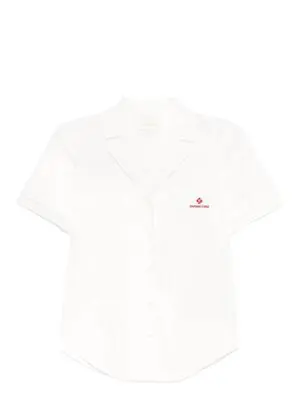 SHUSHU/TONG Logo-embroidered Shirt - White