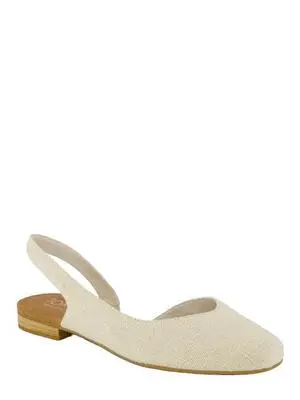 Toms Alene Slingback D'orsay Flats - Natural