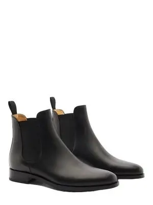 SCAROSSO Giancarlo Chelsea Boots - Black Calf