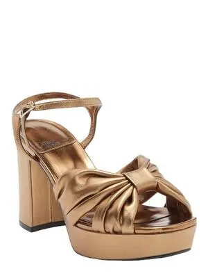 Jeffrey Campbell Dalida Platform Sandal Bronze