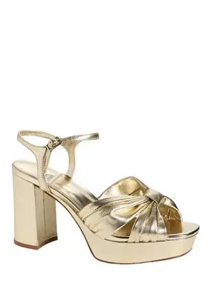 Jeffrey Campbell Dalida Platform Sandal Light Gold