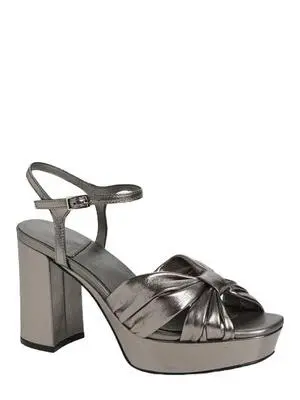 Jeffrey Campbell Dalida Platform Sandal Pewter