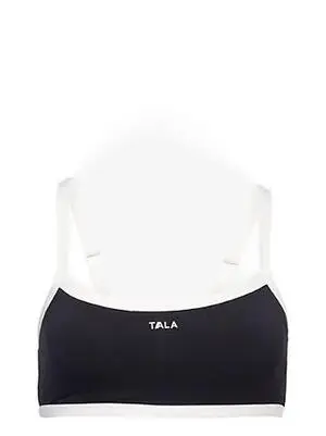 TALA Dayflex Bandeau Sports Bra - Shadow Black