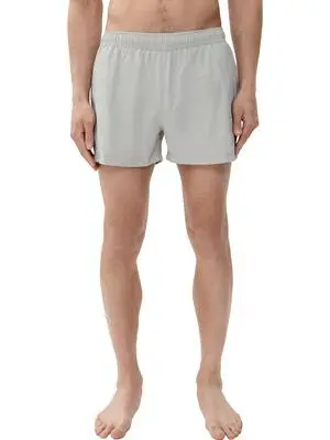 AUTO-REPLY Solid Swim Trunks - Fog