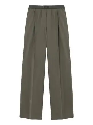 LOEWE Logo-Detail Tailored Trousers