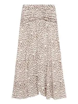 Isabel Marant Syana Flared Skirt - Ecru