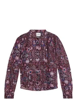 MARANT ETOILE Noeline Blouse Plum