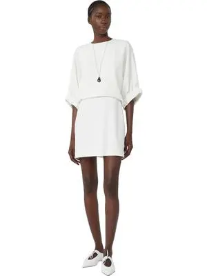 Max Mara Cady Mini Dress - White