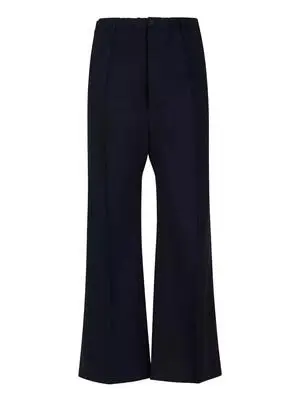 Marni Wide-leg Flared Trousers - Blue