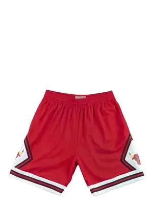 Mitchell & Ness X Nba Chicago Bulls 75-76 Swingman Shorts - Red