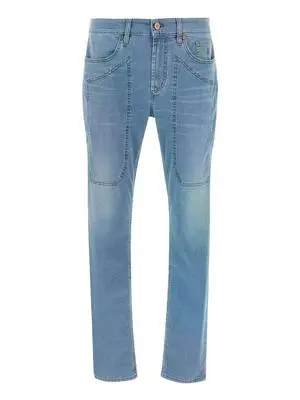 JECKERSON Five-pocket Jeans - Blue
