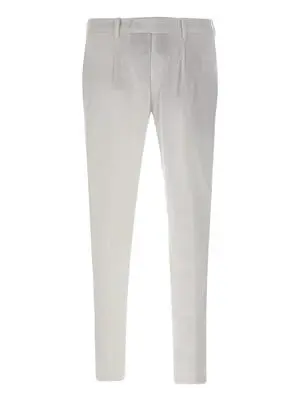 DEVORE INCIPIT Pleated Tailored Trousers - White