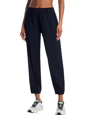 Splits59 Megan Woven Nylon Joggers - Black