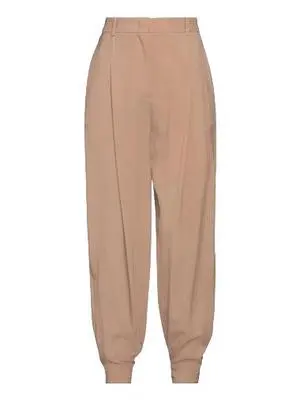 Fabiana Filippi Tapered Virgin Wool Pants - Beige
