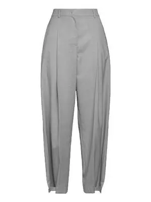 Fabiana Filippi Tapered Virgin Wool Pants - Grey