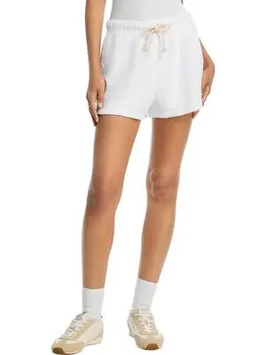PERFECTWHITETEE Dani Boucle Shorts - White