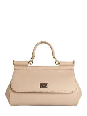 Dolce & Gabbana Small 'sicily' Leather Bag - Pink