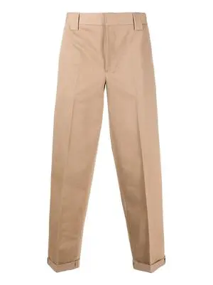 Golden Goose Stretch Cotton Trousers - Beige