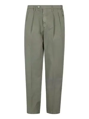BRIGLIA 1949 Imperia Pleated Trousers - Green