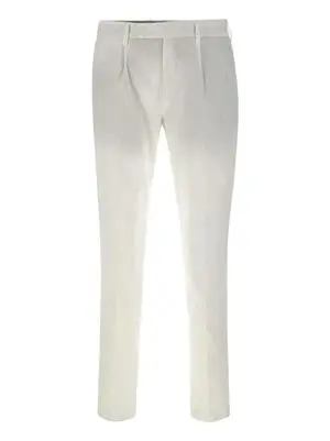 DEVORE INCIPIT Pleated Trousers White