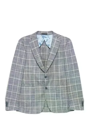 Scabal Wool-blend Blazer - Blue