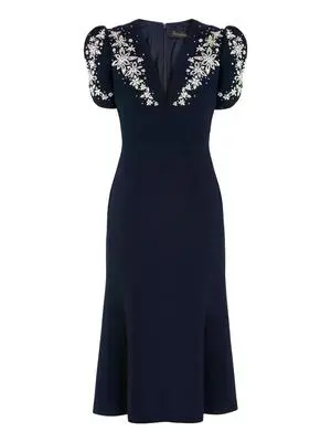 Jenny Packham Mid-Length Dress Blue