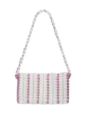 0711 TBILISI Small Evy Shoulder Bag - White