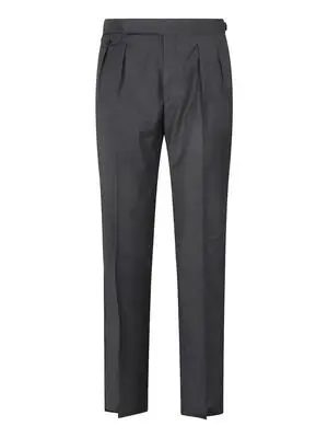 Tagliatore Pavel Pleated Tailored Trousers - Blue