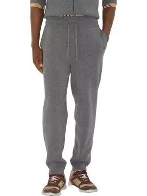 Burberry Drawstring-waistband Track Pants - Grey