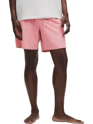 Lululemon Balancer Woven Relaxed-fit 7" Short - Deco Pink