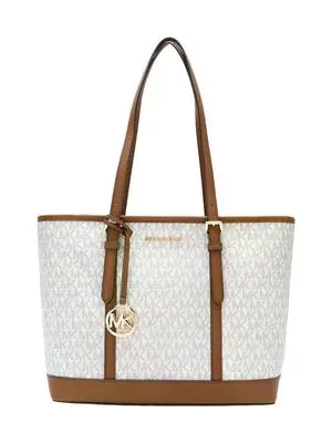 Michael Kors Jacquard Tote Bag - Neutrals