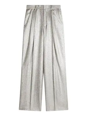 Dries Van Noten Panrom Pants Silver