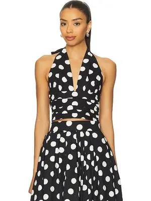 SANS FAFF Carlo Halter Top - Polka Dot