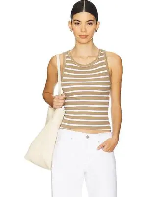 AMO Bella Tank - Sand & White