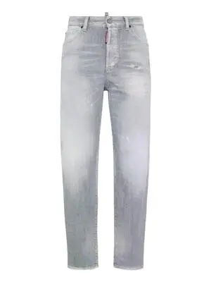 Dsquared2 Logo-patch Jeans - Grey