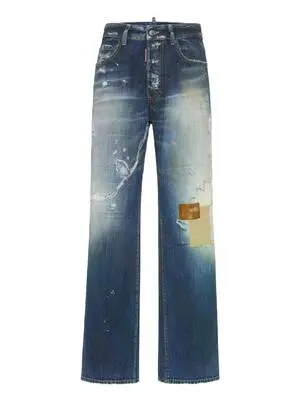 Dsquared2 Distressed-effect Jeans - Blue