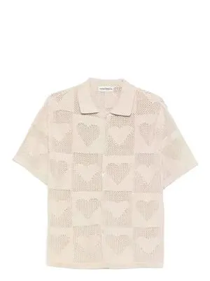 CARNE BOLLENTE Cupids Net Shirt - Neutrals