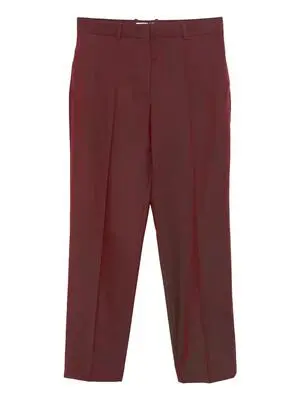 JIL SANDER Trousers - Red
