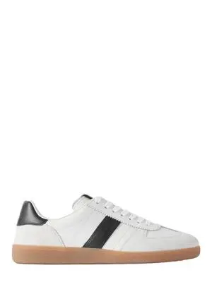 TOM FORD Archer Leather Sneakers - White