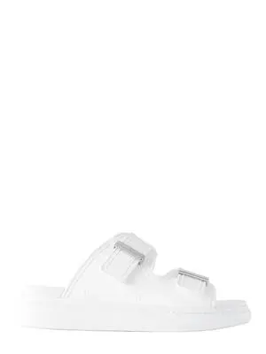Alexander McQueen Exaggerated-sole Rubber Slides - Neutrals