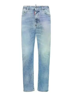 Dsquared2 Logo-patch Jeans - Blue