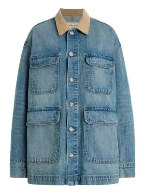SLVRLAKE Hayden Denim Chore Jacket - Medium Wash