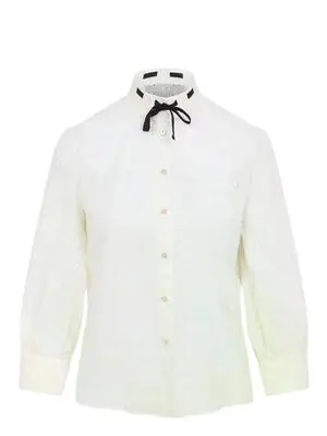 Valentino Garavani Daisy Sangallo Shirt - Neutrals