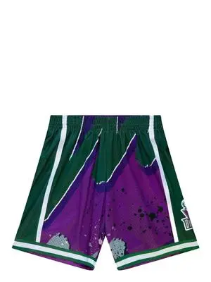 Mitchell & Ness Nba Milwaukee Bucks 2000 Hyper Hoops Swingman Shorts - Purple