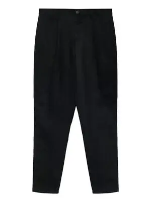 Canali Linen Trousers Blue