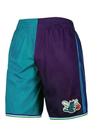Mitchell & Ness Nba Charlotte Hornets 1999 Split Swingman Shorts - Green