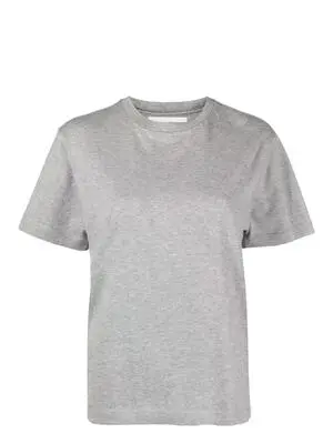 Extreme Cashmere Short-sleeve Cashmere T-shirt - Grey