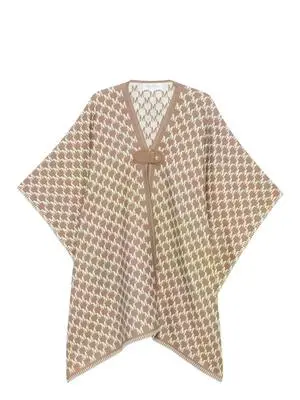 MAX MARA Monogram-Pattern Cape