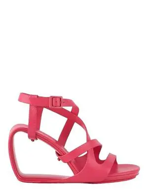 United Nude Mobius Sia Hi Sandals - Raspberry